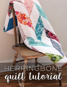 New Friday Tutorial: The Herringbone Quilt | Missouri Star Blog