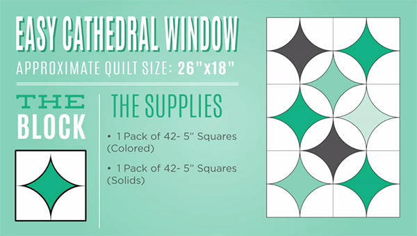 New Friday Tutorial: Easy Cathedral Window | Missouri Star Blog