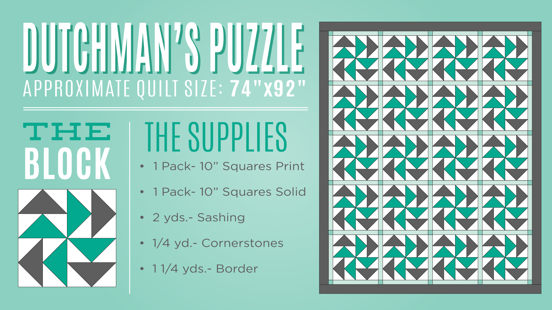 New Friday Tutorial: The Dutchman’s Puzzle Quilt | Missouri Star Blog