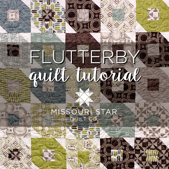 New Friday Tutorial: The Flutterby Quilt | Missouri Star Blog