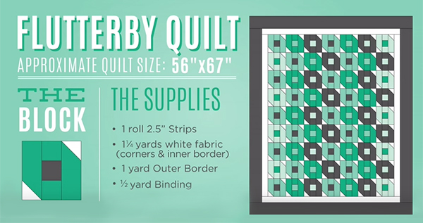 New Friday Tutorial: The Flutterby Quilt | Missouri Star Blog