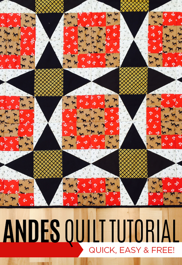 New Friday Tutorial: The Andes Quilt Featuring Guest Quilter and Fabric ...
