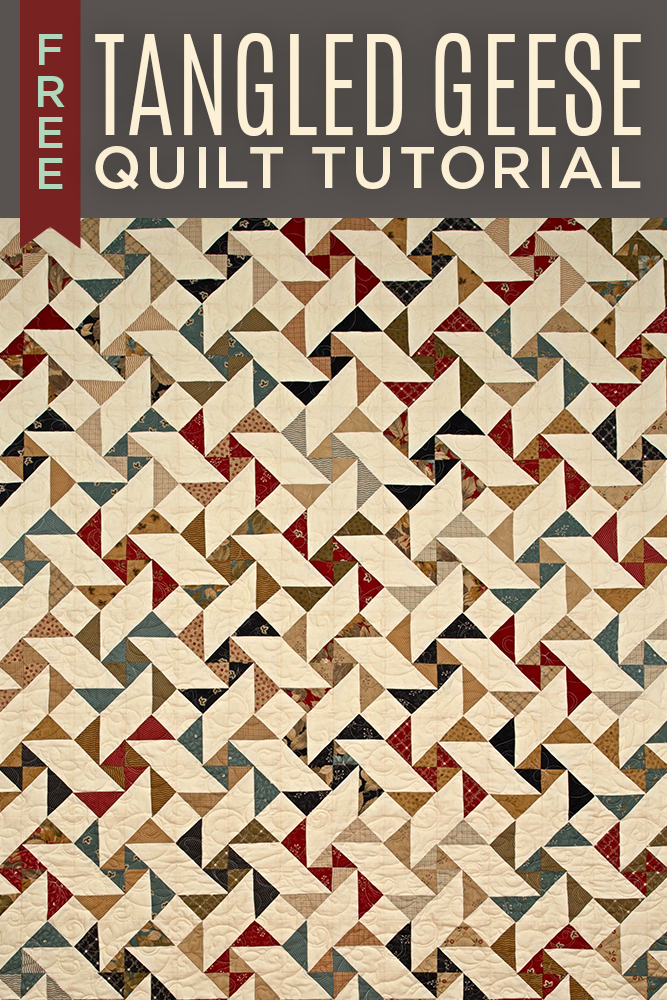 New Friday Tutorial: The Tangled Geese Quilt | Missouri Star Blog