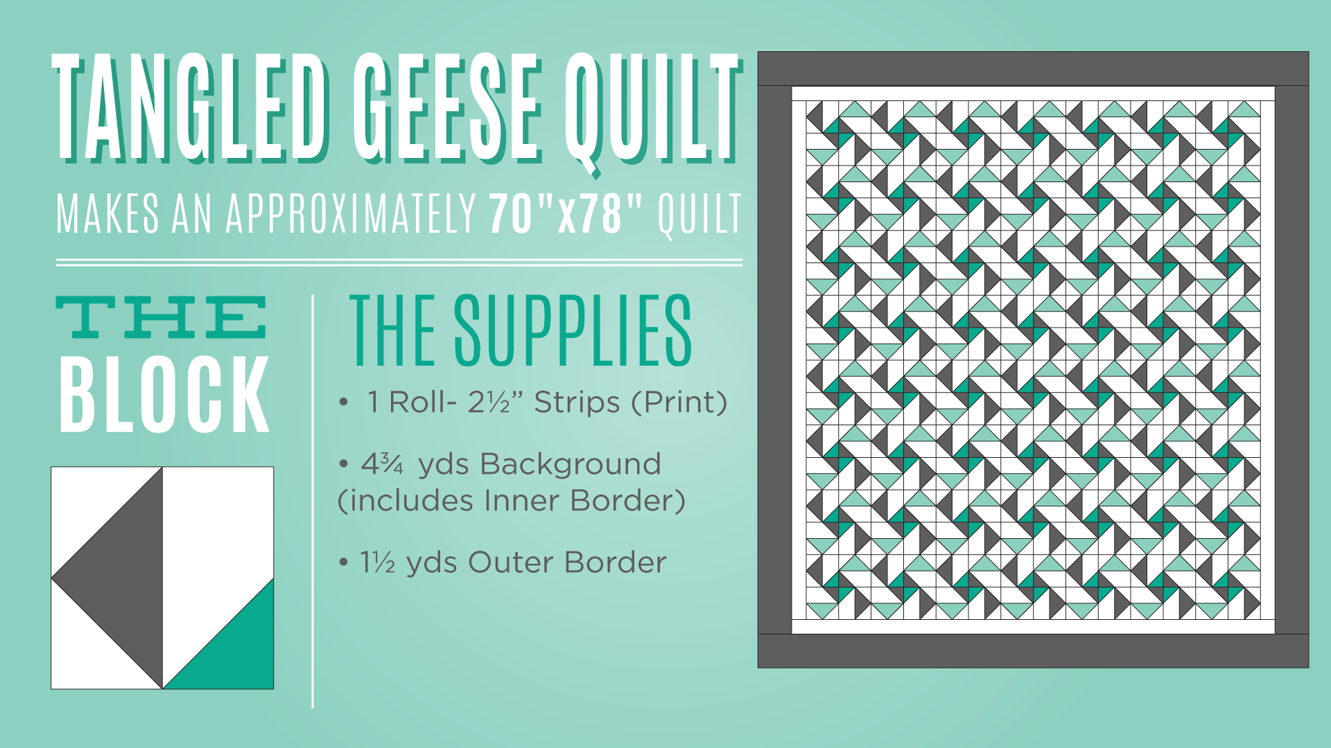 New Friday Tutorial: The Tangled Geese Quilt | Missouri Star Blog