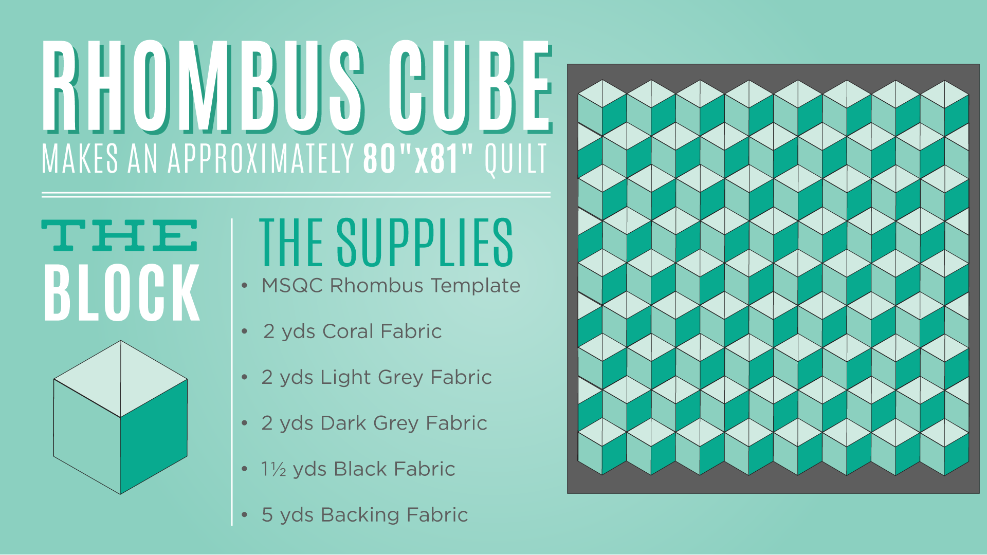 New Friday Tutorial: The Rhombus Quilt | Missouri Star Blog