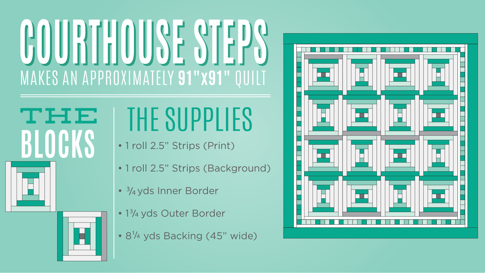 New Friday Tutorial: The Courthouse Steps Quilt | Missouri Star Blog