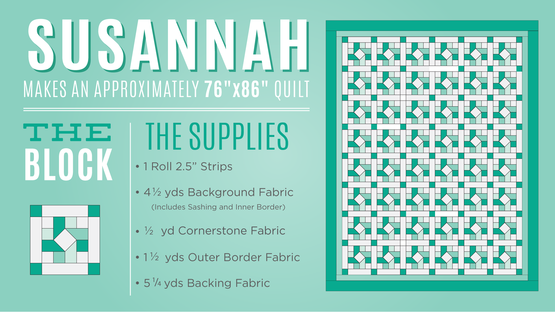 New Friday Tutorial: The Susannah Quilt | Missouri Star Blog