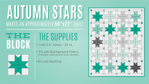New Friday Tutorial: The Autumn Stars Quilt | Missouri Star Blog