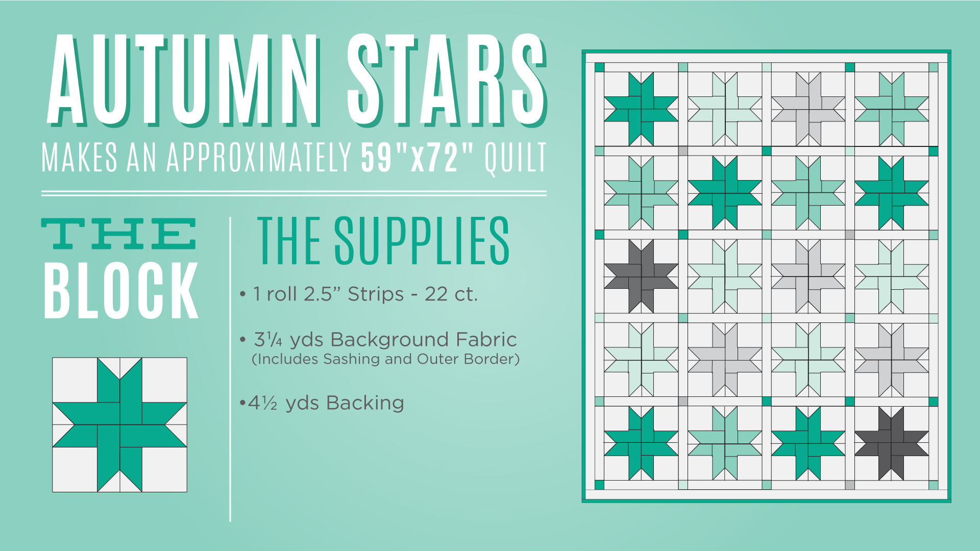 New Friday Tutorial: The Autumn Stars Quilt | Missouri Star Blog