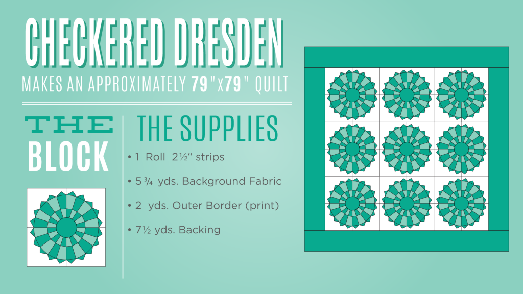 New Friday Tutorial: The Checkered Dresden Quilt | Missouri Star Blog