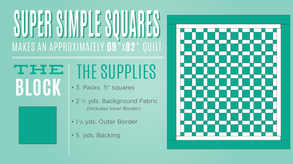 New Friday Tutorial: The Super Simple Squares Quilt | Missouri Star Blog