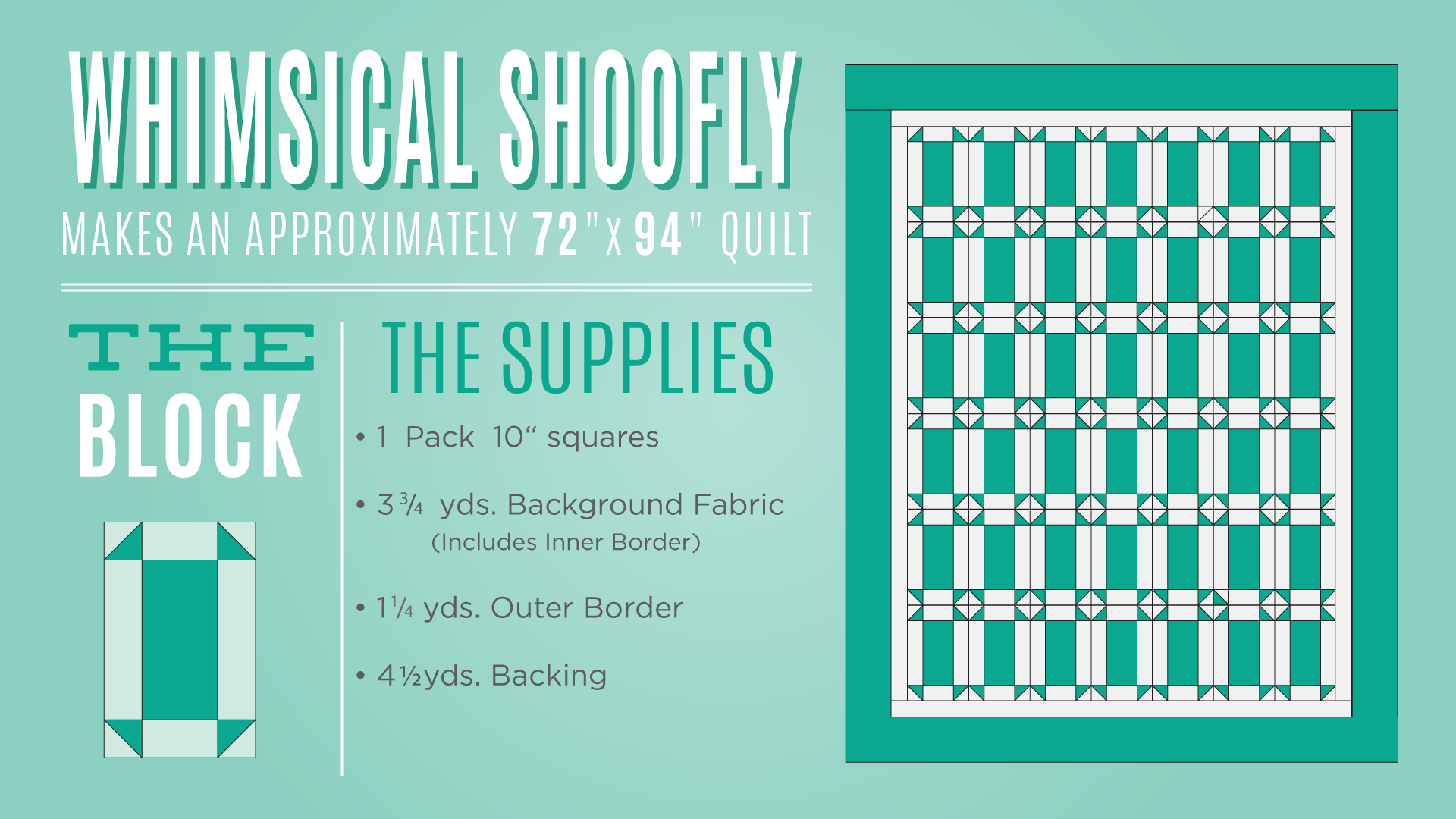 New Friday Tutorial: The Whimsical Shoofly Quilt | Missouri Star Blog
