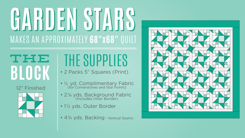 Garden Star Quilt | Missouri Star Blog