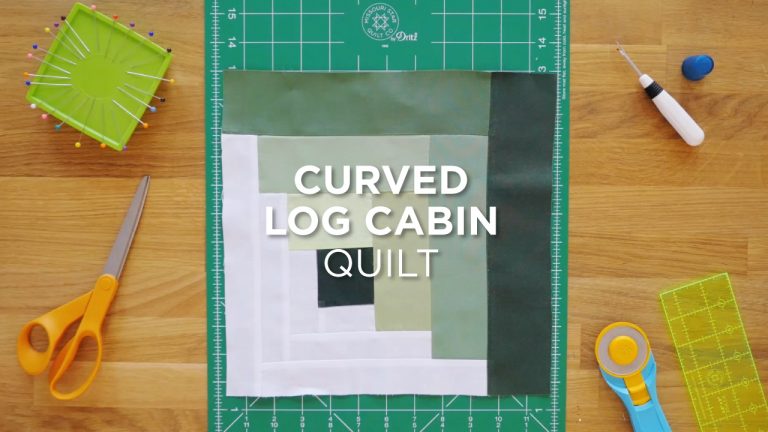 Quilt Snips Mini Tutorial – Curved Log Cabin | Missouri Star Blog