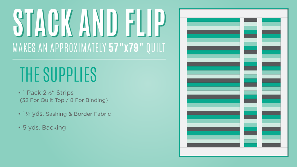Stack & Flip Quilt | Missouri Star Blog