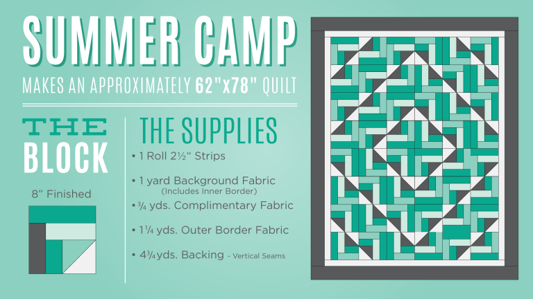 Summer Camp Quilt | Missouri Star Blog