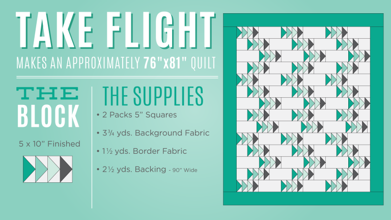 Take Flight Quilt Tutorial | Missouri Star Blog