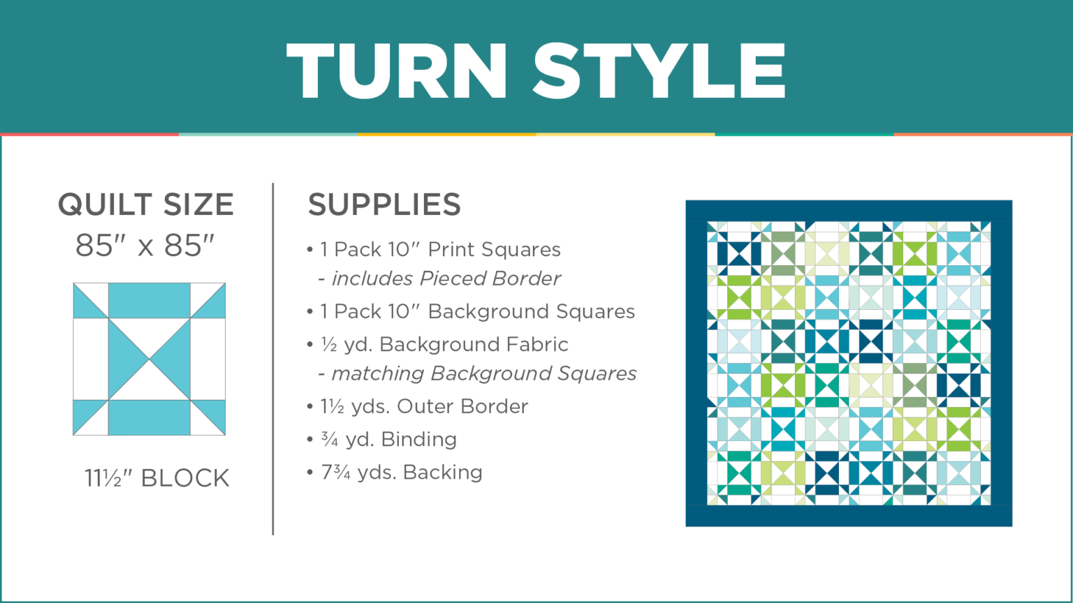 Turn Style Quilt | Missouri Star Blog