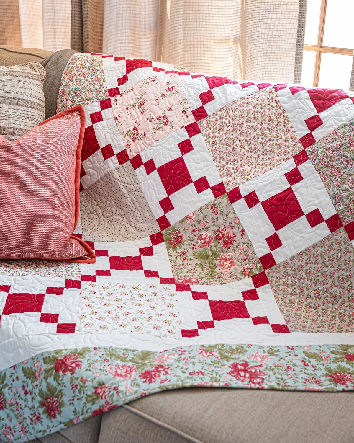 irish chain quilt | Missouri Star Blog