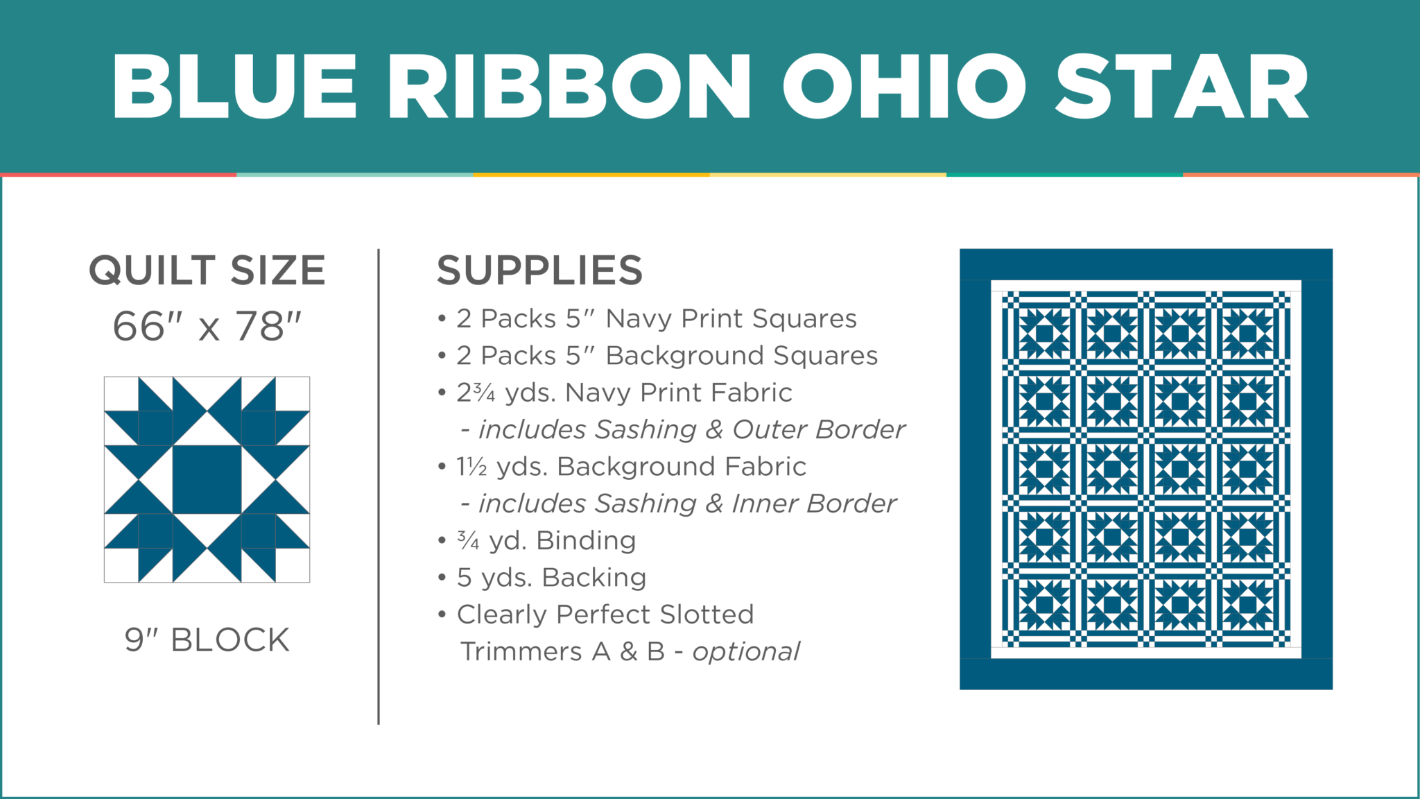 Triple Play! Ohio Star | Missouri Star Blog